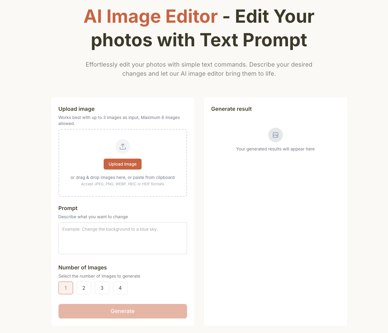AI Image Editor | Devpost