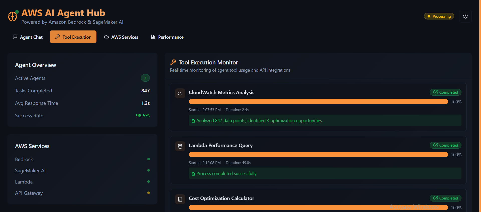 AWS AI AGENT | Devpost