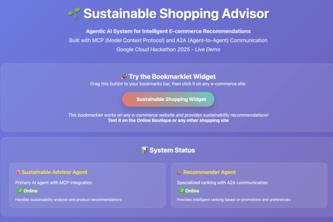 Sustainable Shopping Advisor | Devpost