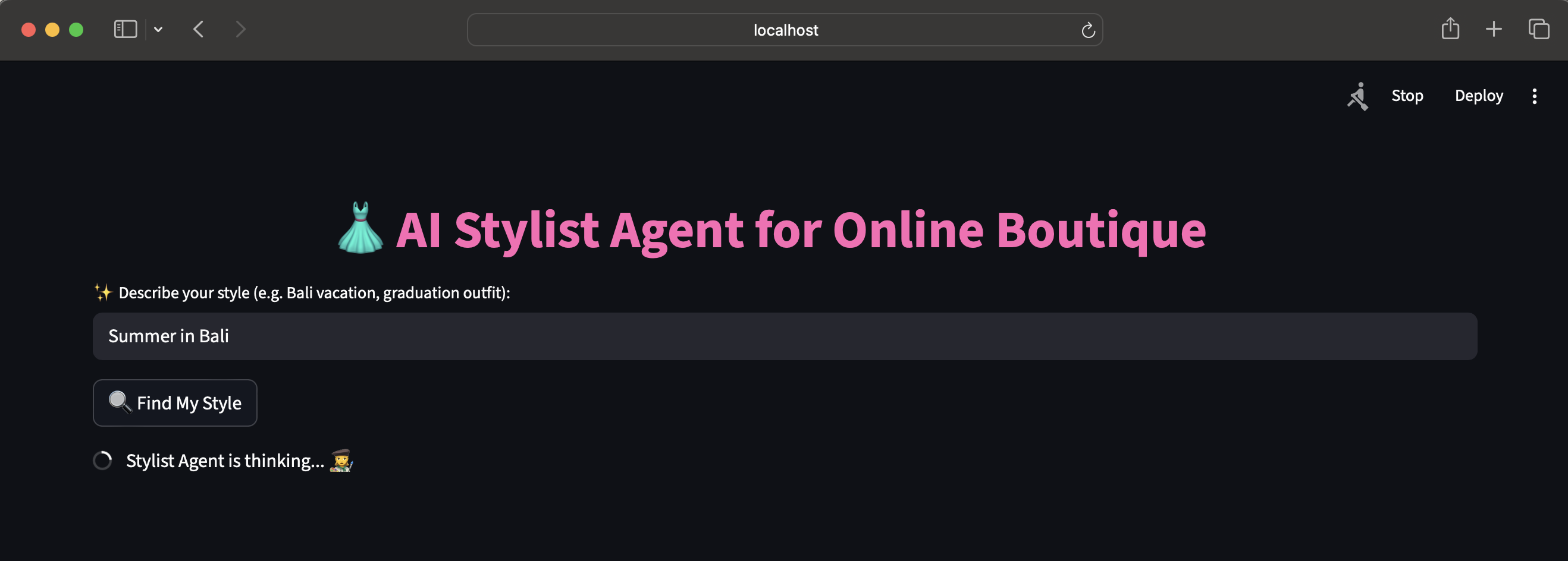 AI-Stylish Fashion Agent | Devpost