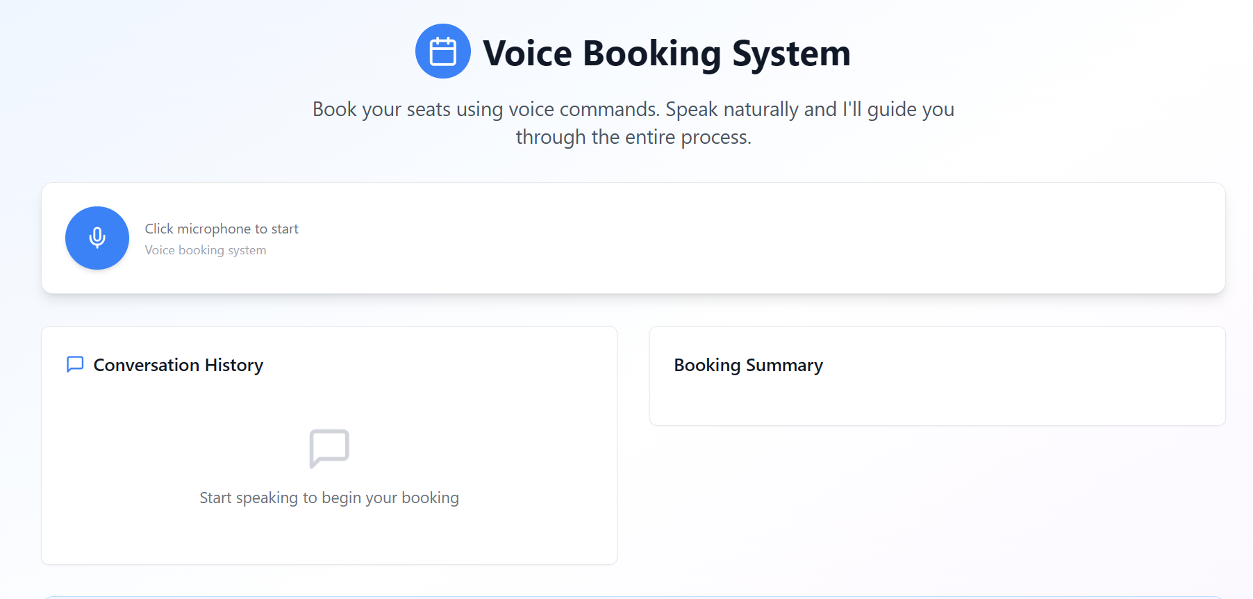 VocaBook – Voice-First Booking System | Devpost