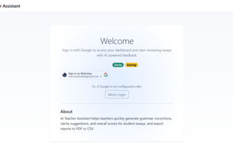 AI Teacher Assistant | Devpost