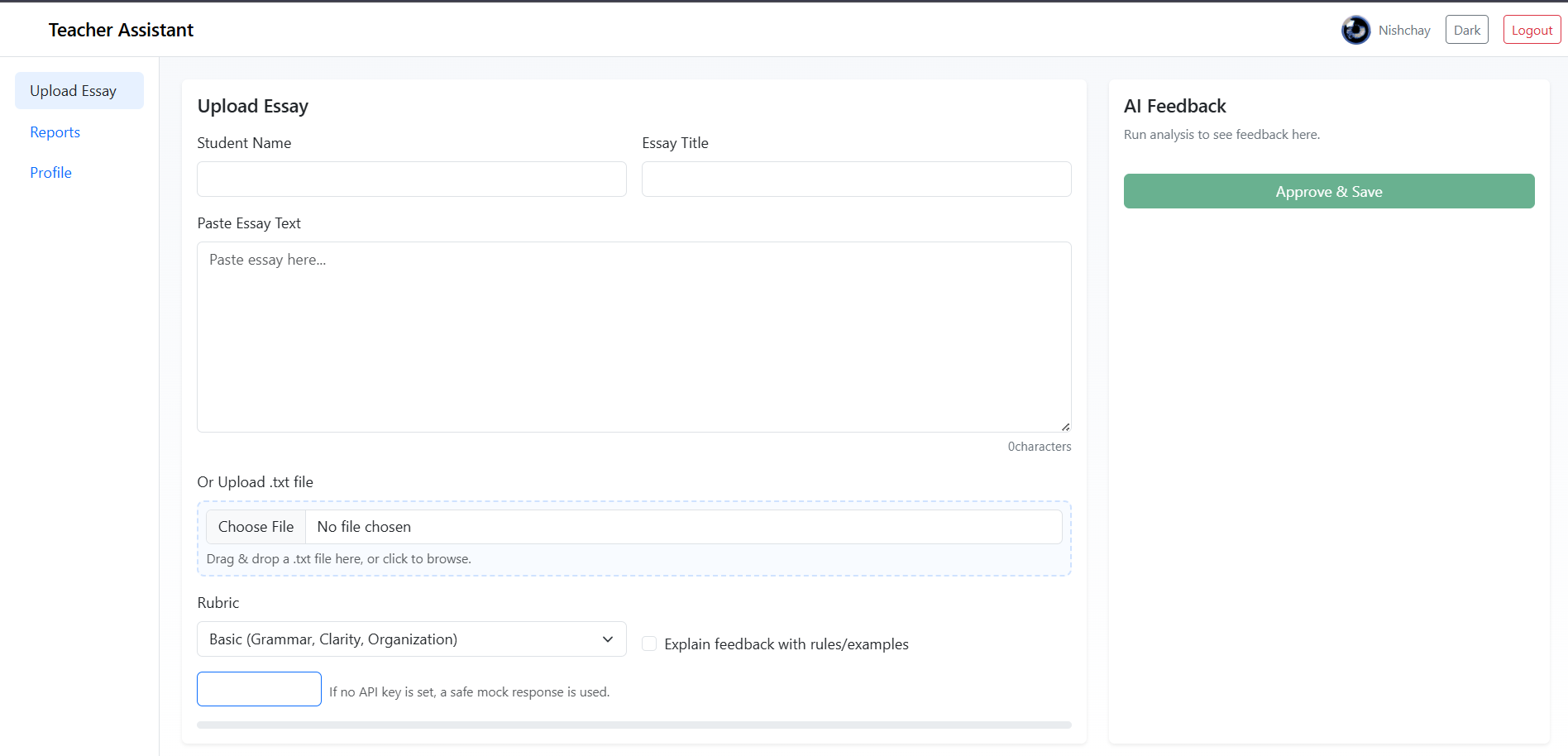AI Teacher Assistant | Devpost