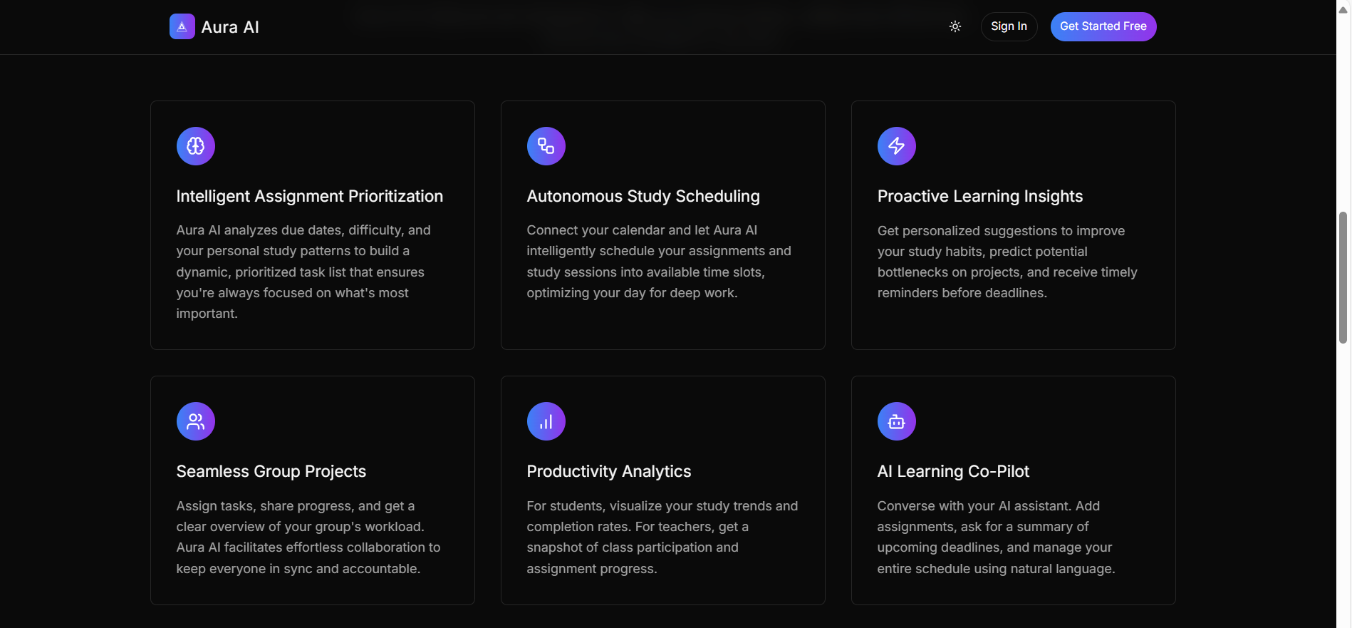 Aura-AI Your Intelligent Task Co-Pilot | Devpost