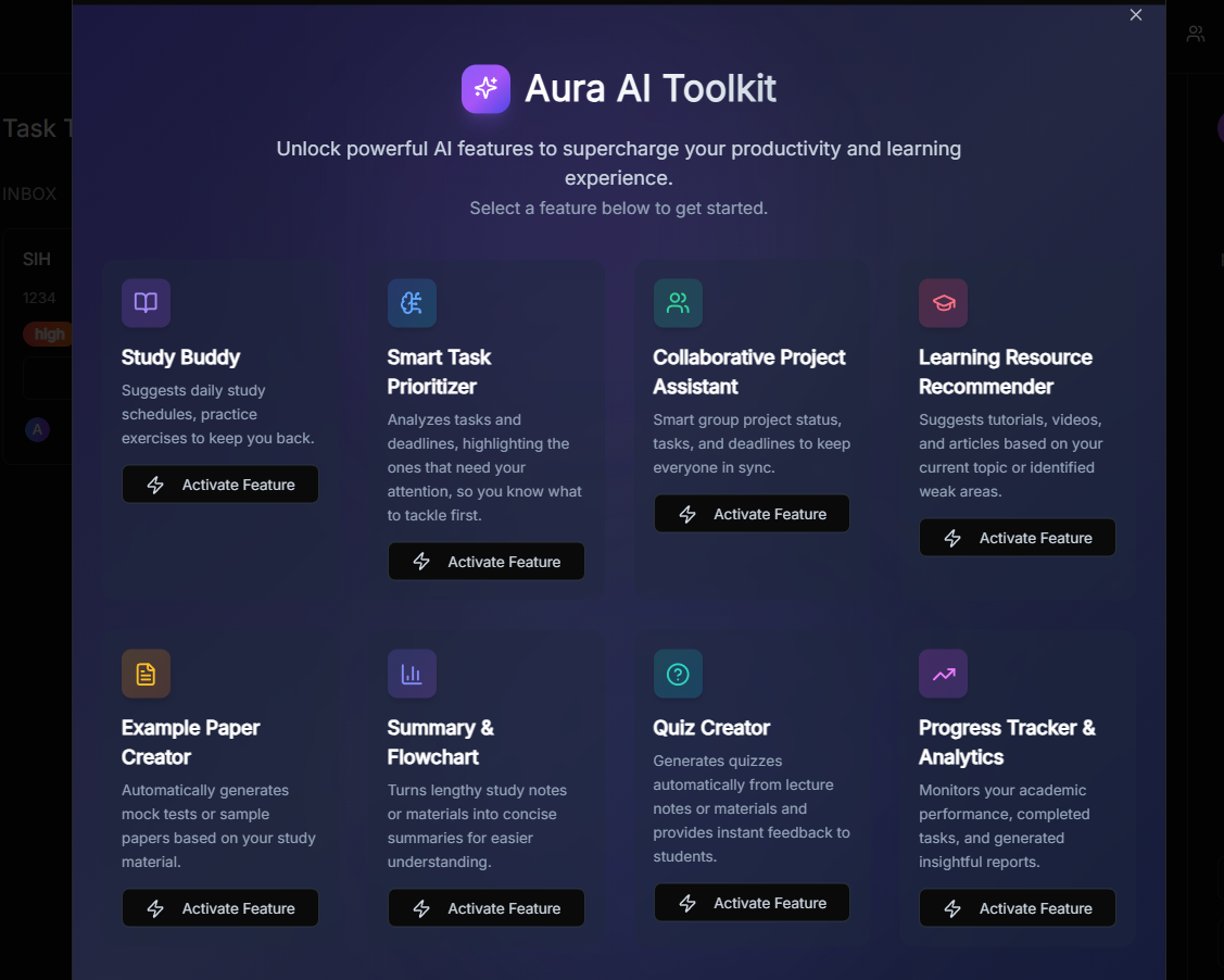 Aura-AI Your Intelligent Task Co-Pilot | Devpost