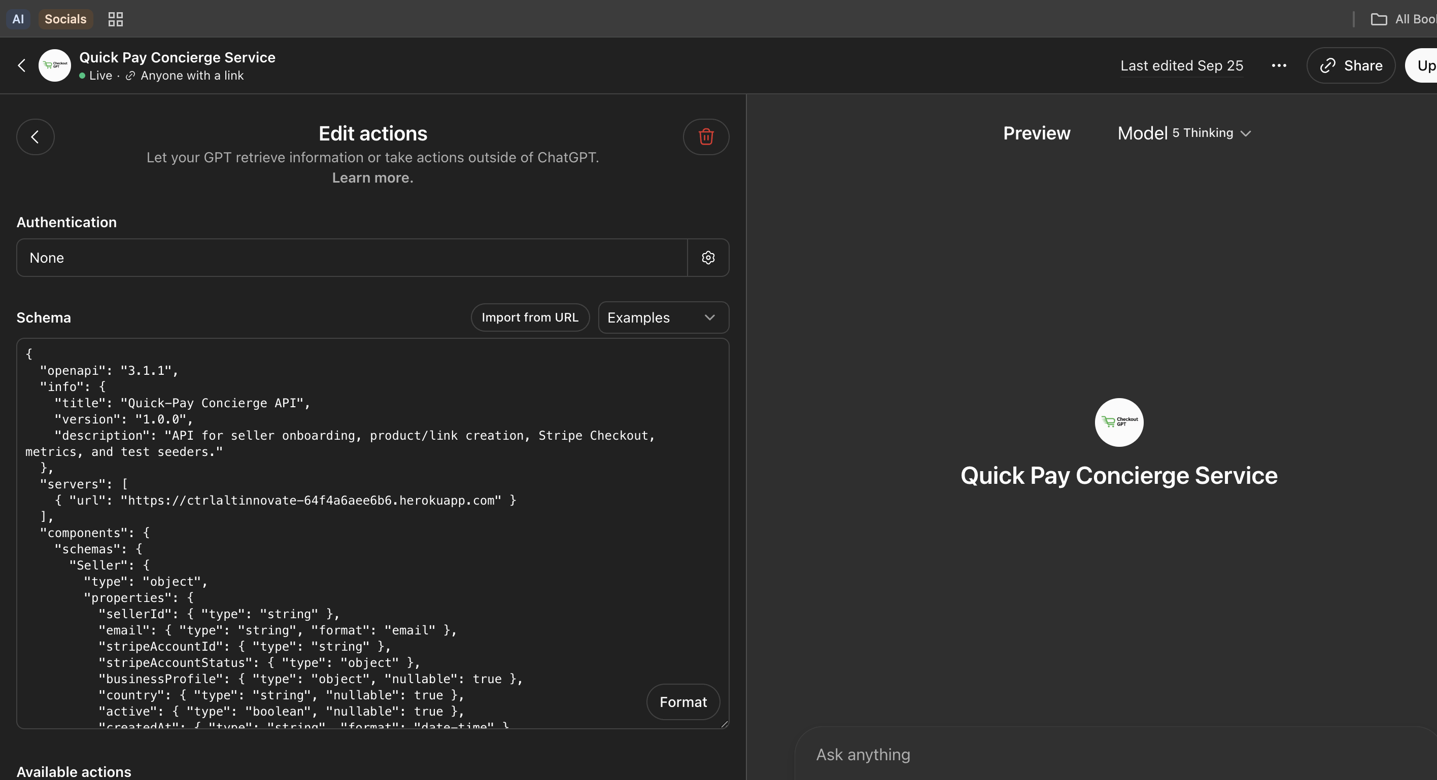 Quick Pay Concierge Service | Devpost