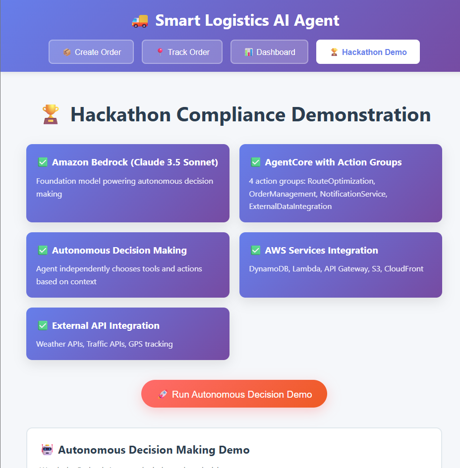Smart-logistics-ai-agent | Devpost