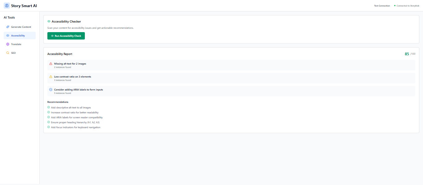Storyblok AI – Intelligent Content Creation Platform | Devpost