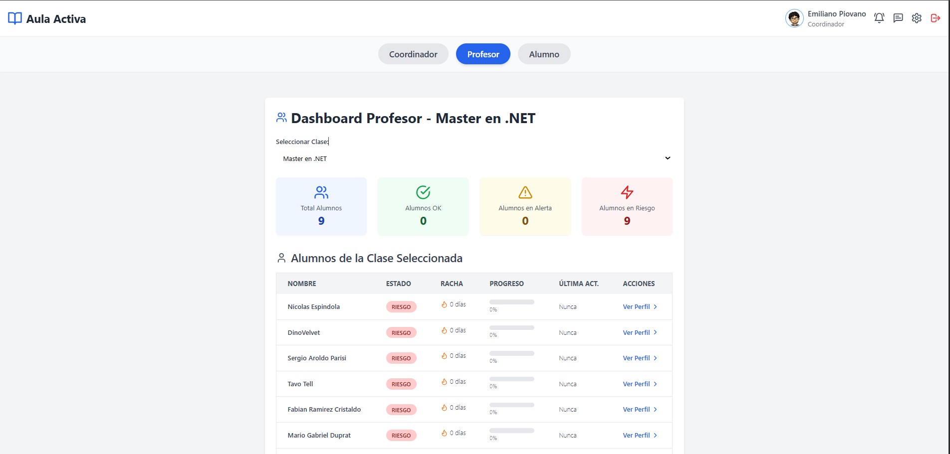 Aula Activa | Devpost