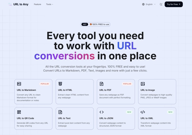 URL to Any | Devpost