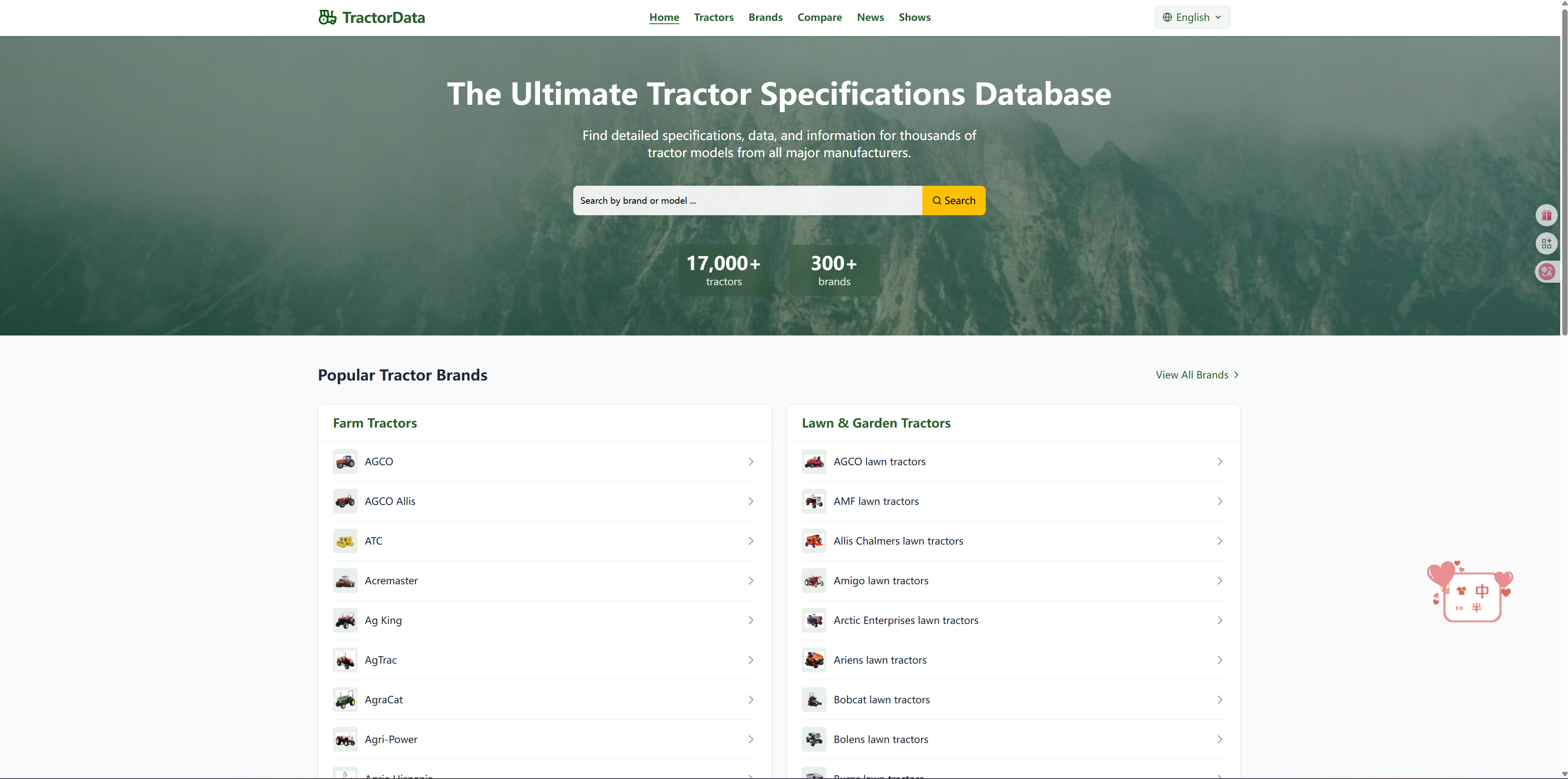 Tractor Data | Devpost