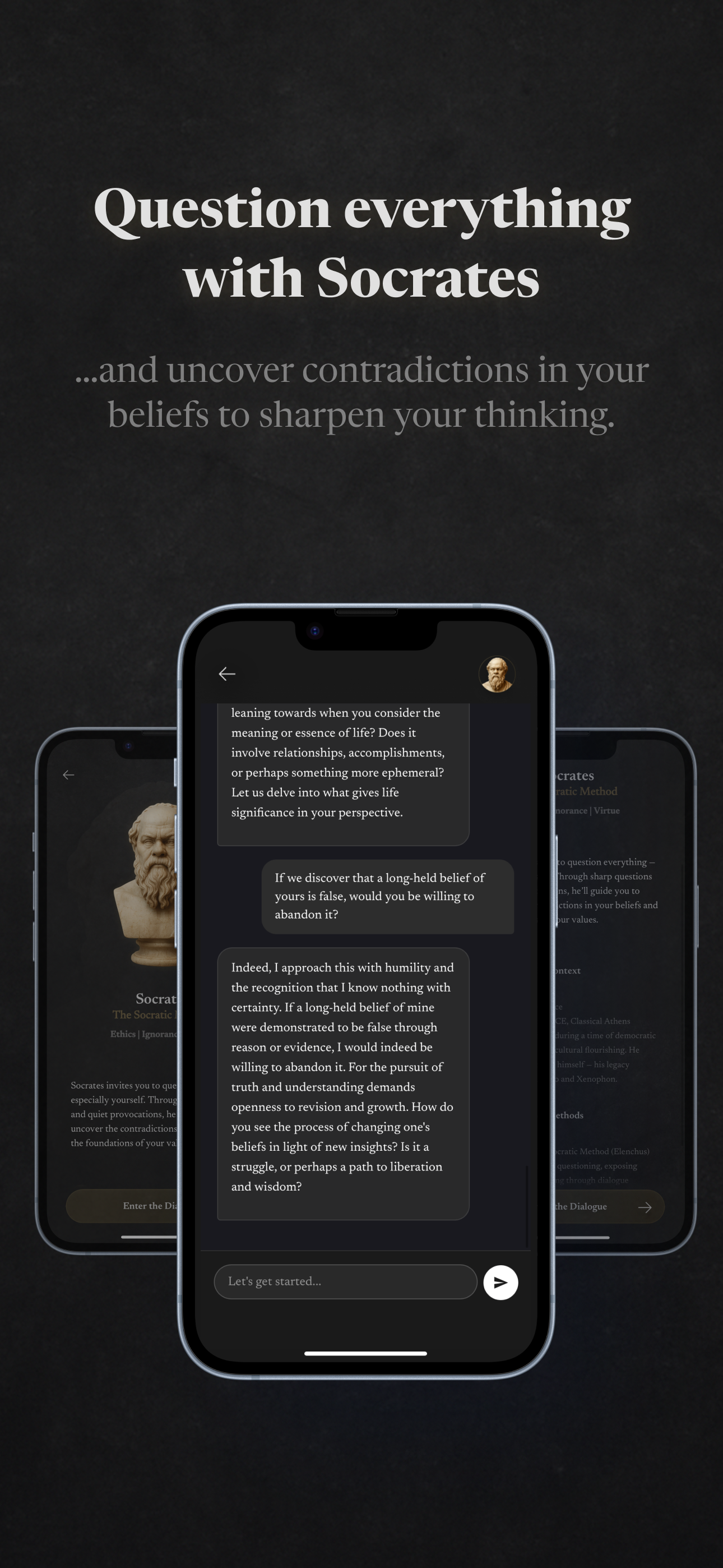 Kora – Voice chat with philosophers & daily wisdom | Devpost