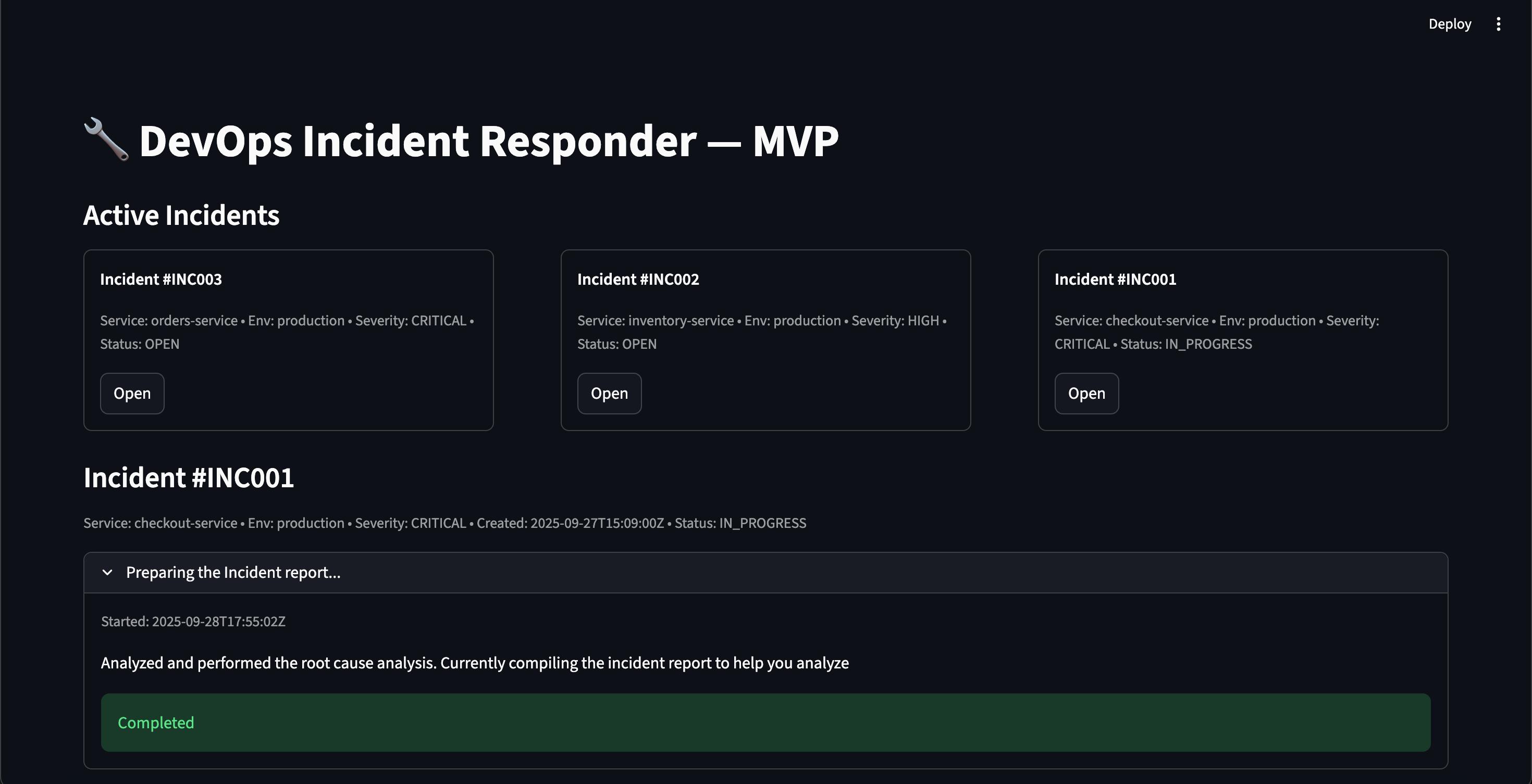 Devops Incident Responder | Devpost