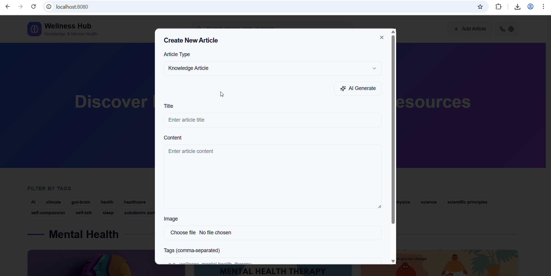 Wellness Hub | Devpost