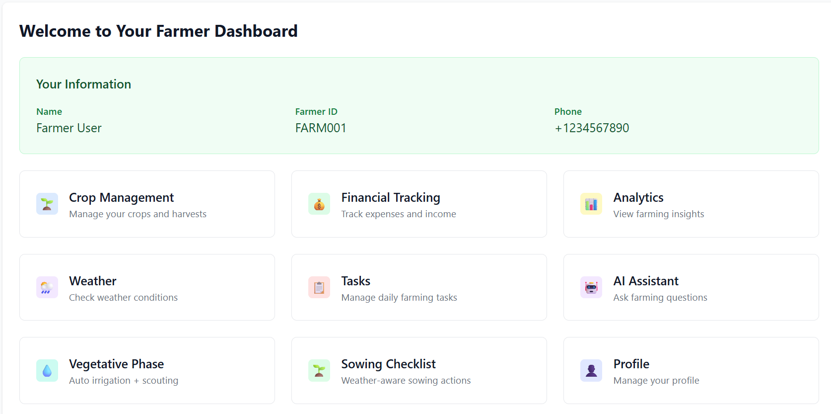 Smart Agriculture (AI - Powered Personal Farming Assistant) | Devpost