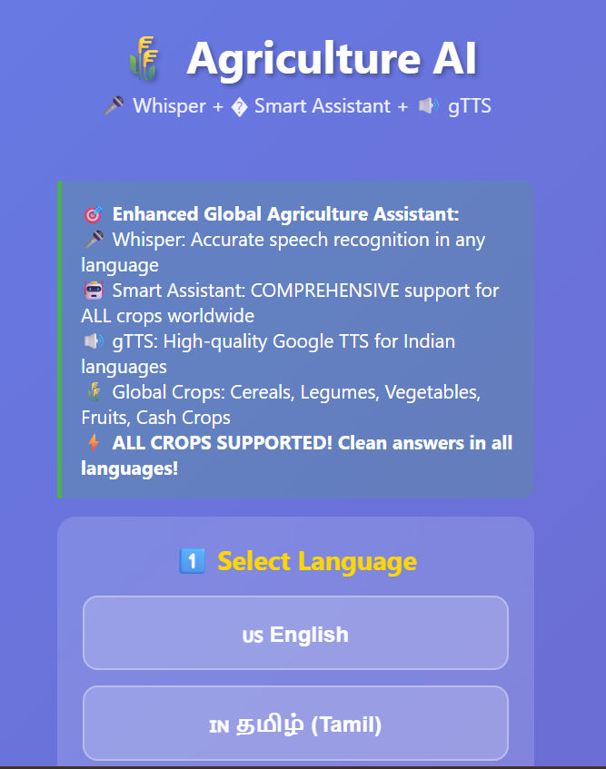 Smart Agriculture (AI - Powered Personal Farming Assistant) | Devpost