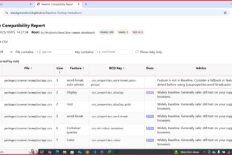 Baseline Compatibility Dashboard Devpost