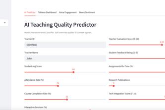 Teaching Evaluation & Advancement Model (TEAM) | Devpost