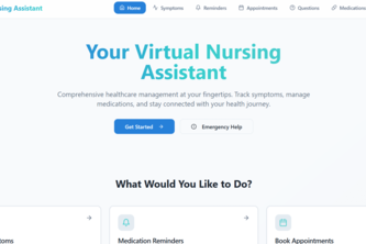 Virtual Nursing Assistant | Devpost