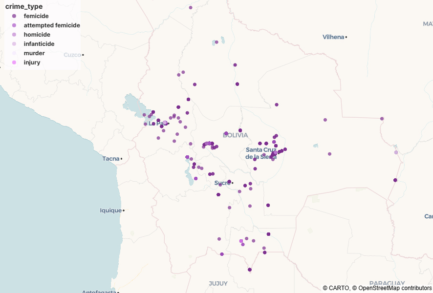 Femicide in Bolivia: From News to Narrative | Devpost