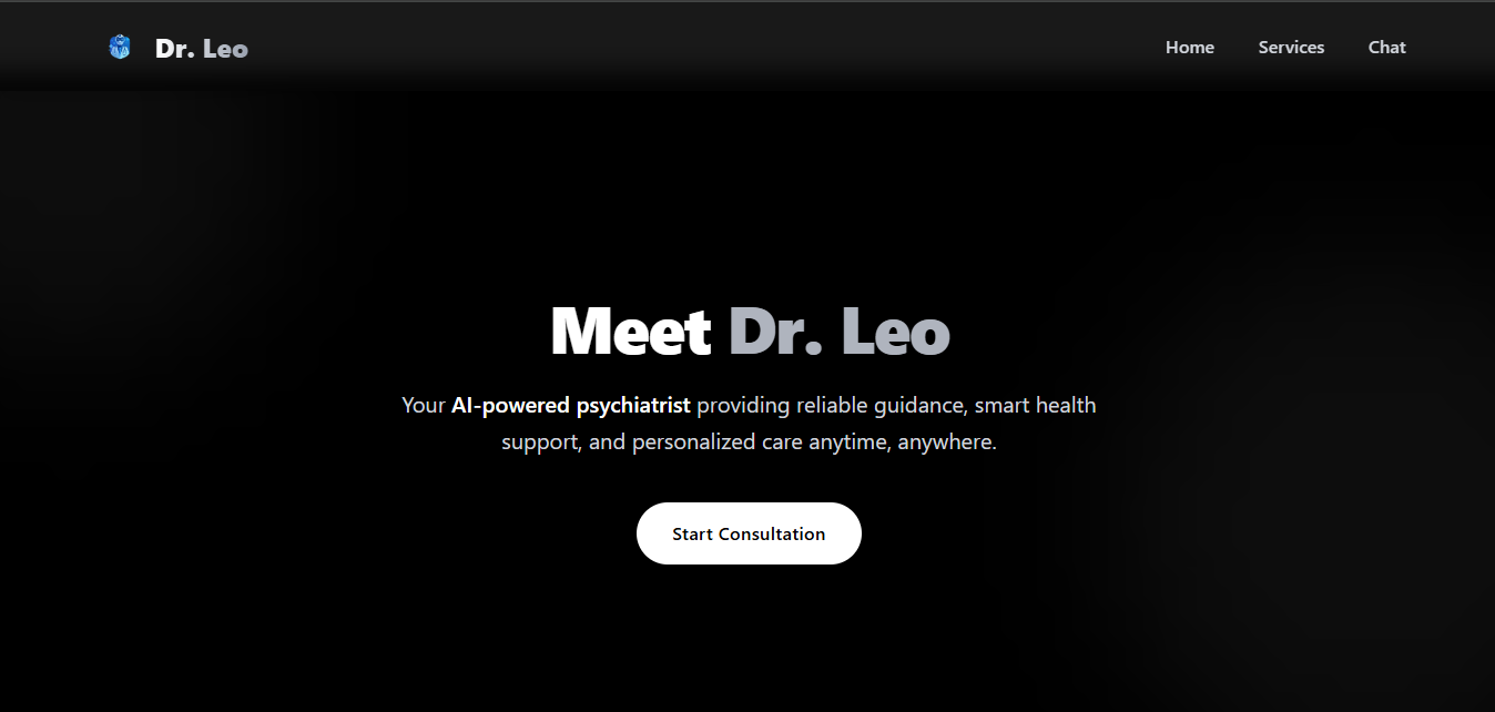 Dr. Leo – AI for Mental Wellness | Devpost