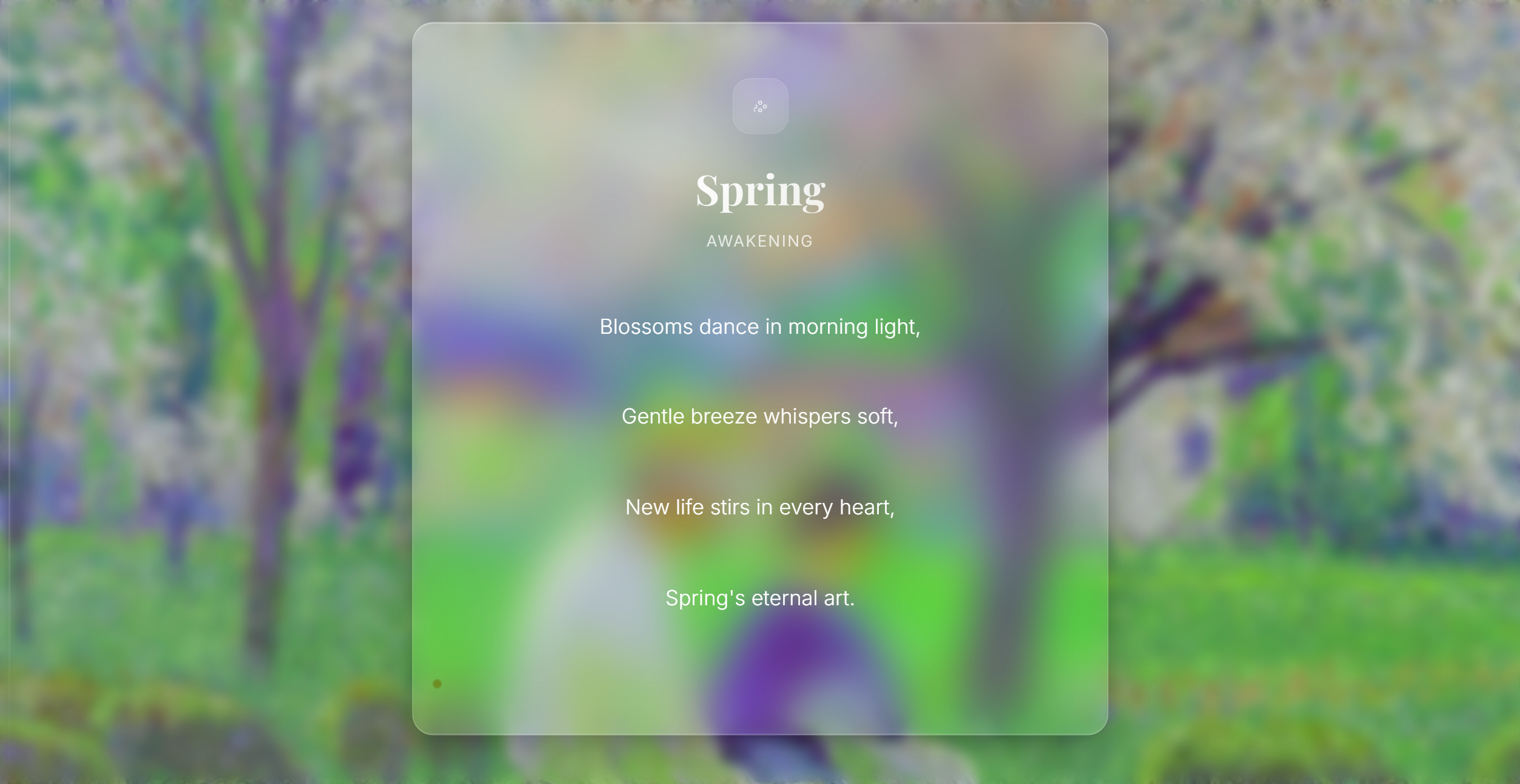 Poetry × Painting | Devpost