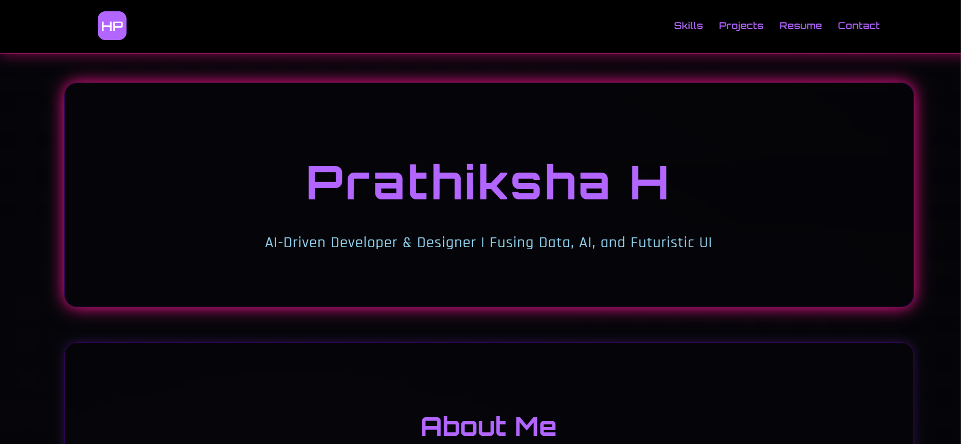 Personal Portfolio | Devpost