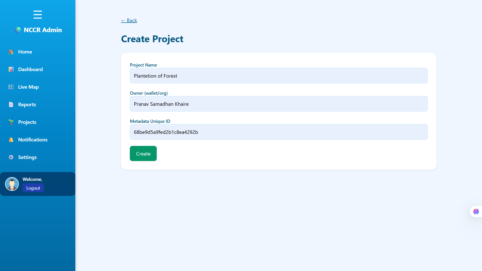 Blue Carbon MRV System | Devpost