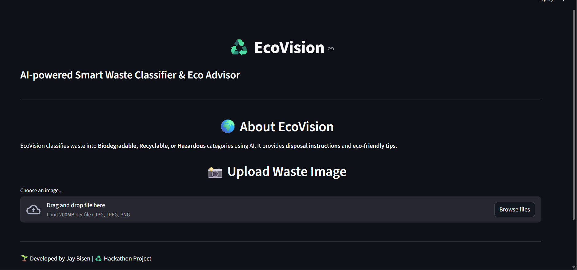 Ecovision | Devpost