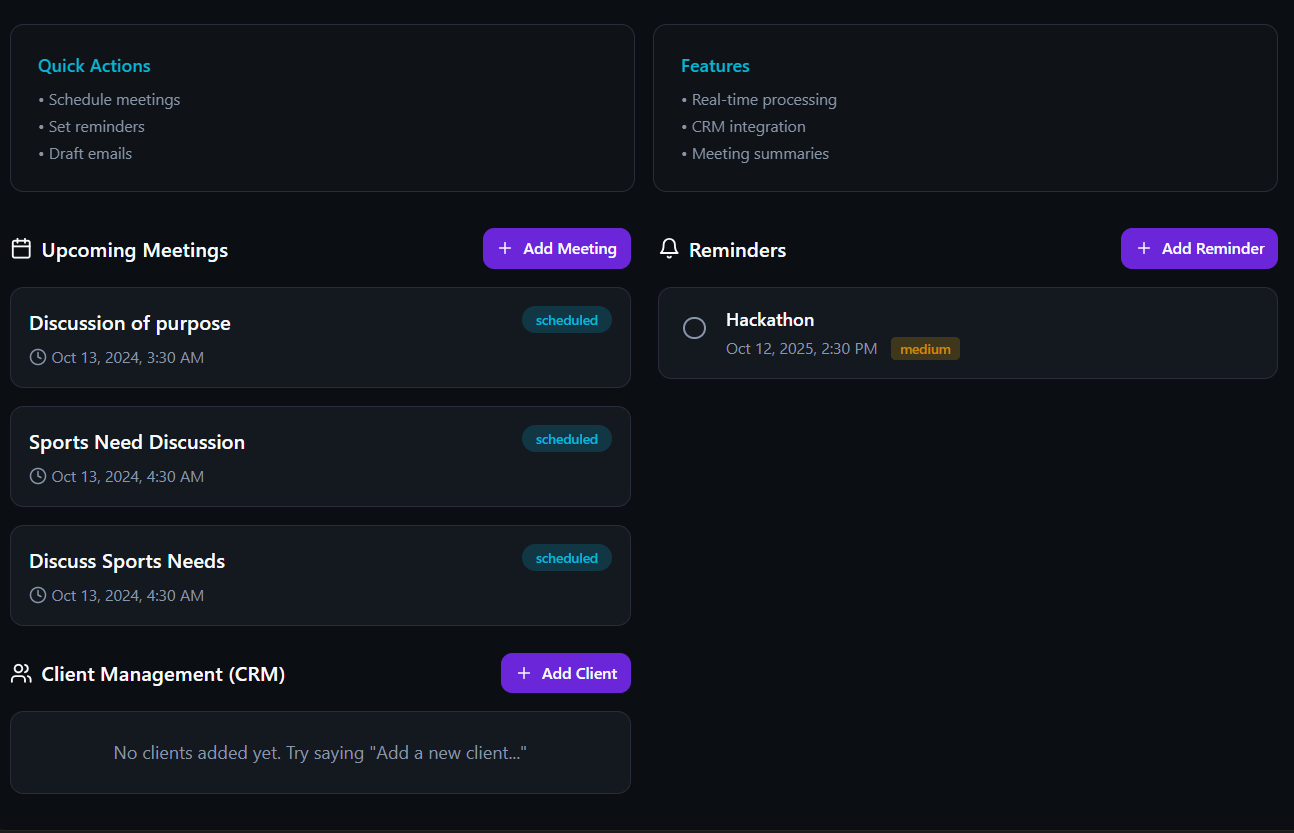 VocaDesk – Your AI Voice Secretary | Devpost