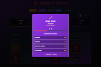 Haunted Harvest | Devpost