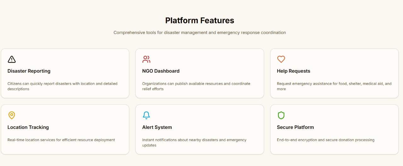 Disaster Relief Portal | Devpost