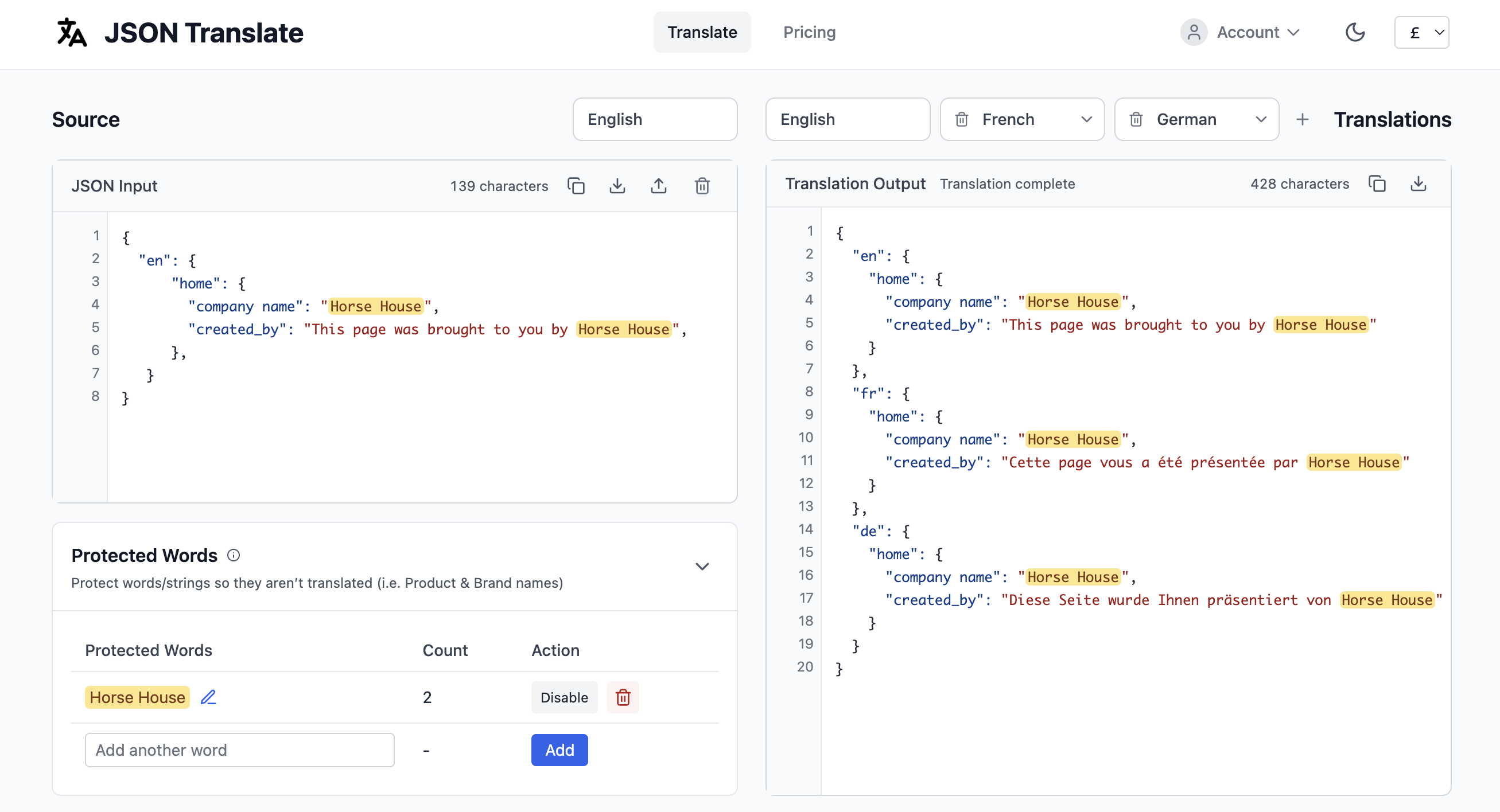 JSON Translate | Devpost