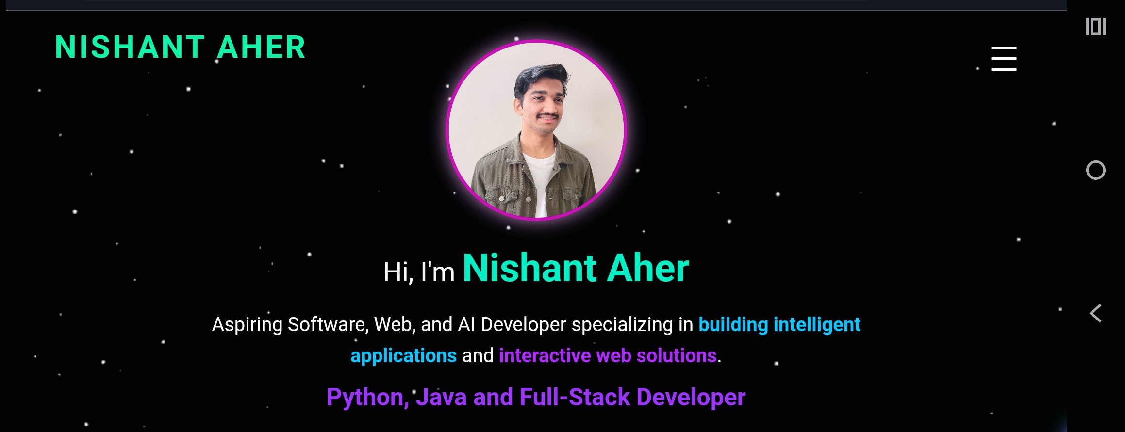 Personal Portfolio Website | Devpost