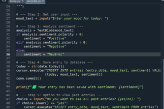 Mood Journal AI: Track Your Emotions with Sentiment Analysis | Devpost