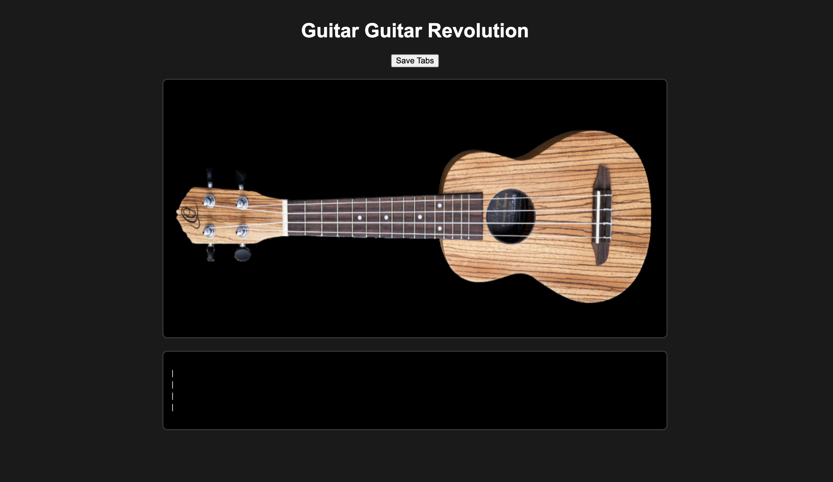Guitar Guitar Revolution | Devpost