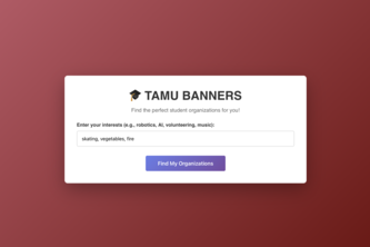 TAMU Banners | Devpost