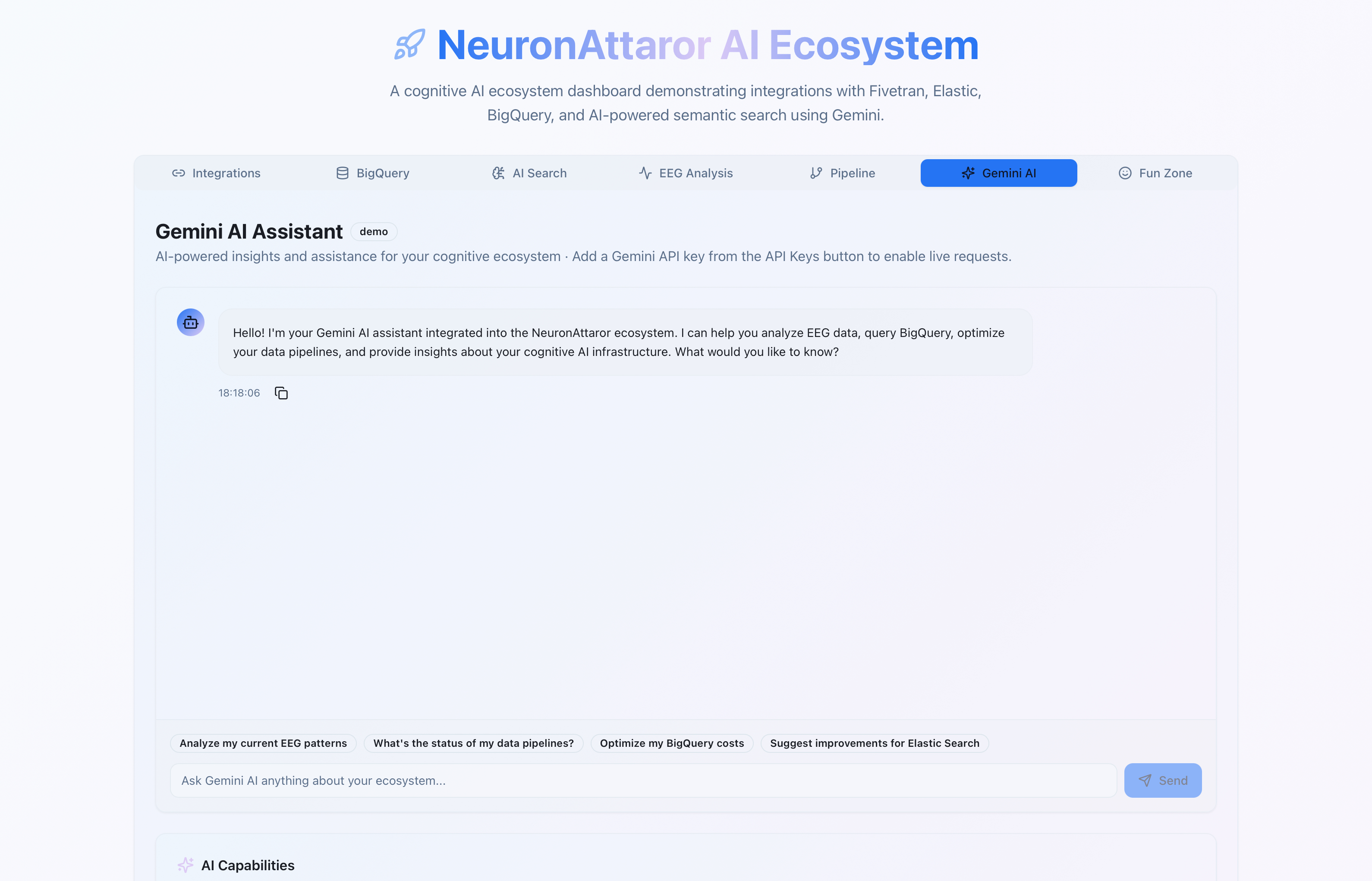 NeuronAttaror — The Living Cognitive AI Ecosystem | Devpost