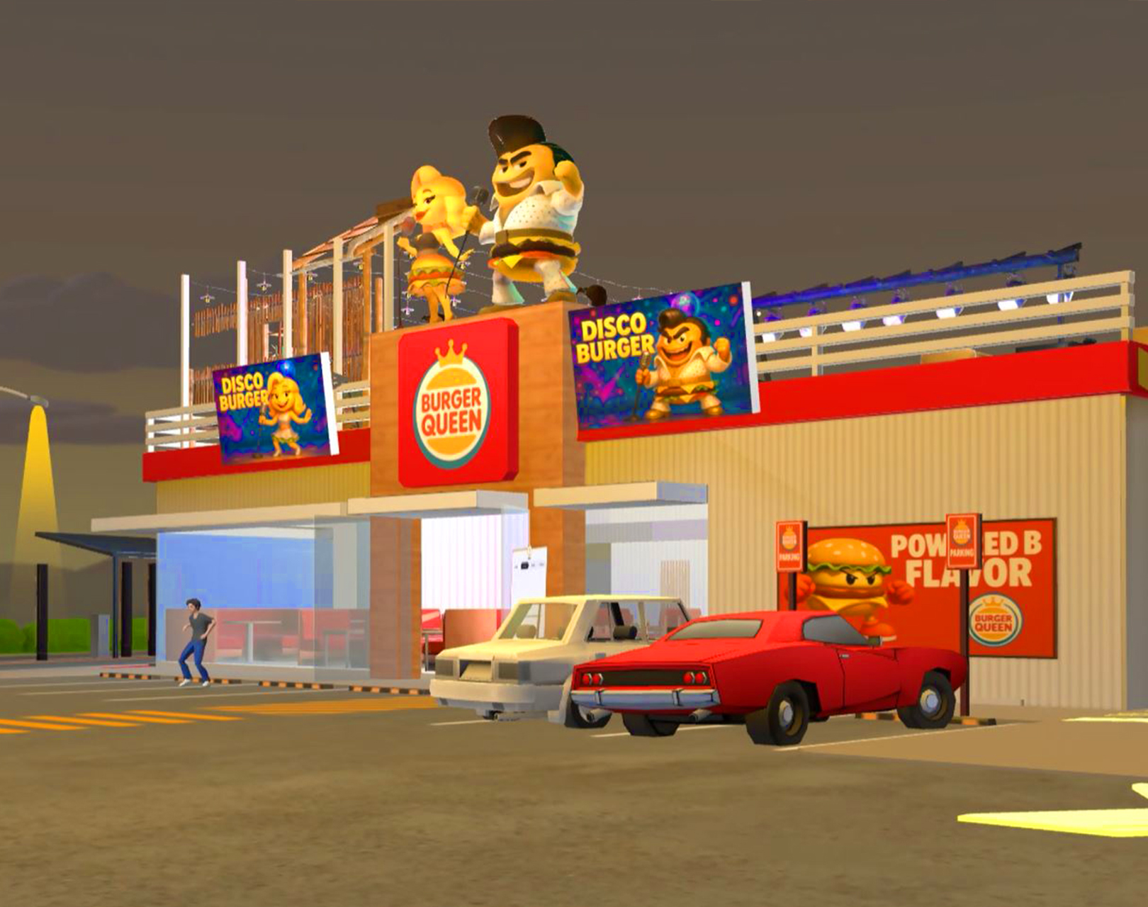 BURGER QUEEN (SOCIAL HUB) | Devpost