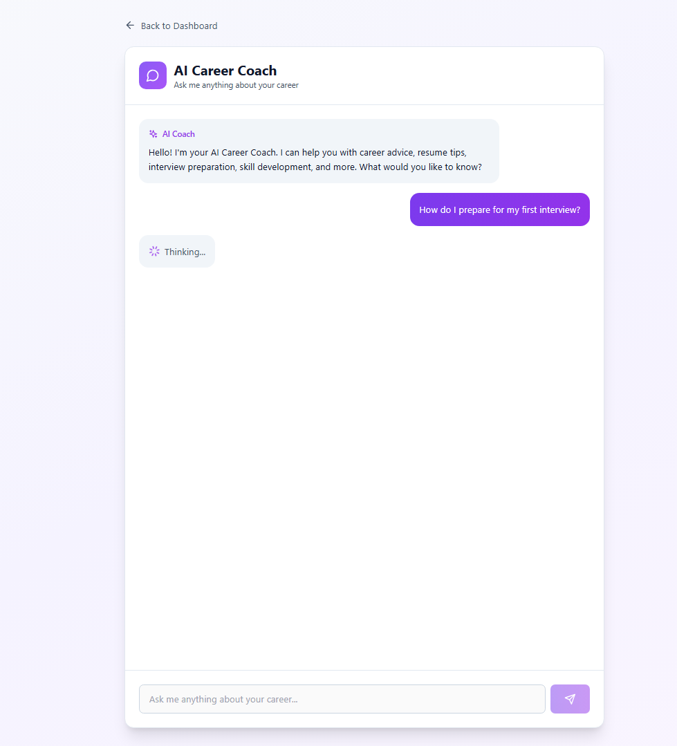 Your Smart AI Career Companion | Devpost