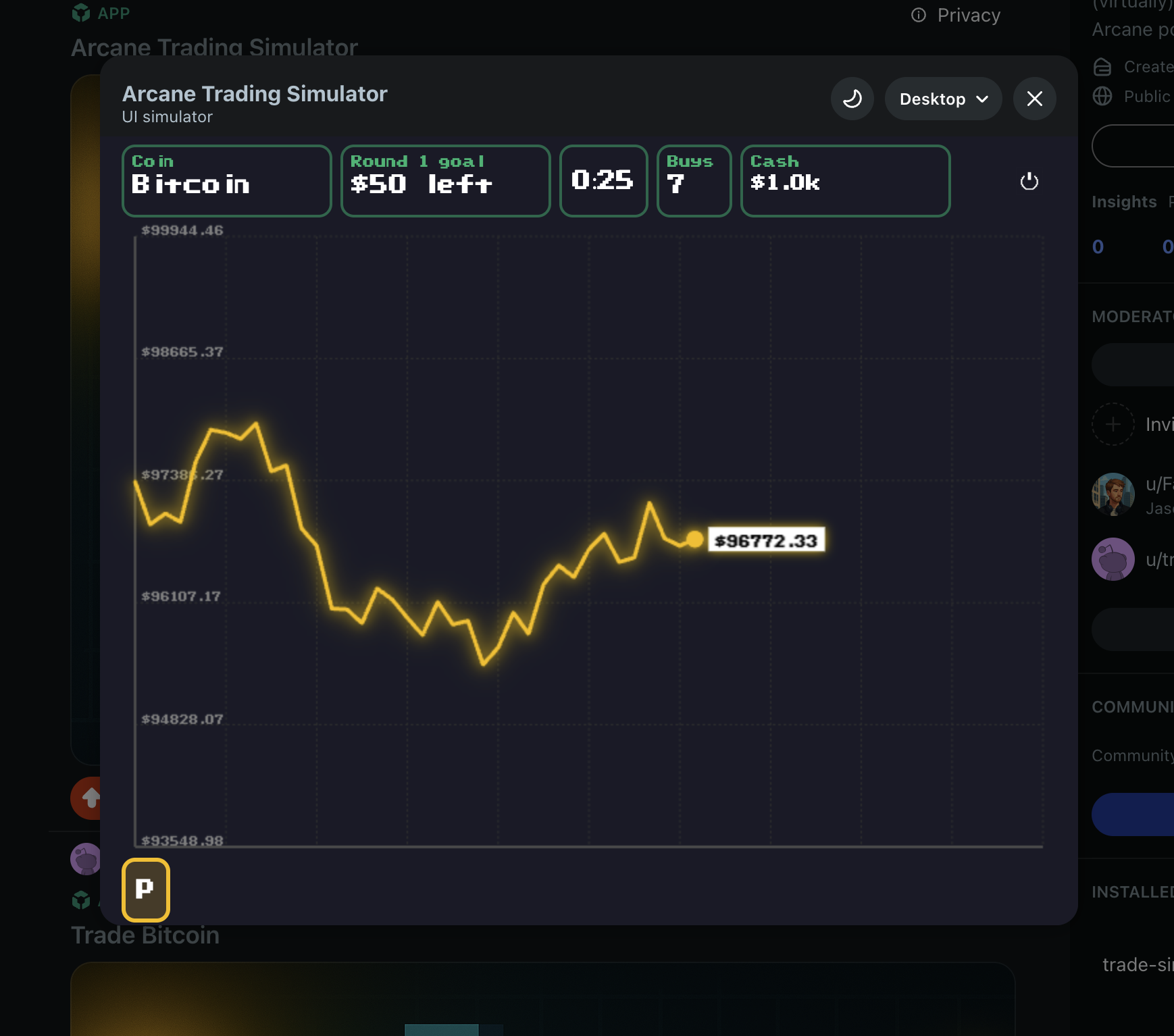 Arcane Trading Simulator | Devpost
