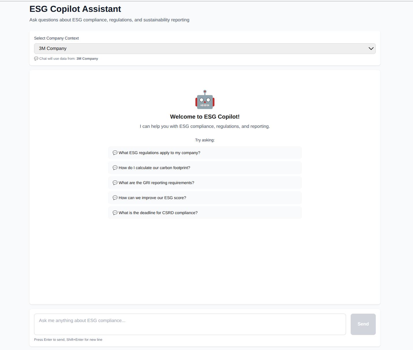 ESG Copilot | Devpost