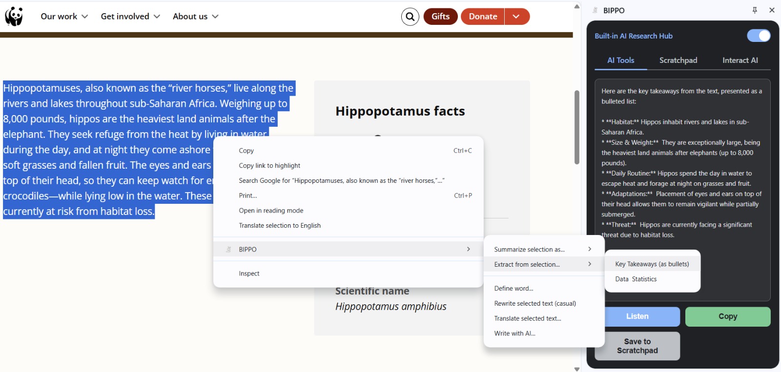 BIPPO-Built-in AI Research Hub | Devpost