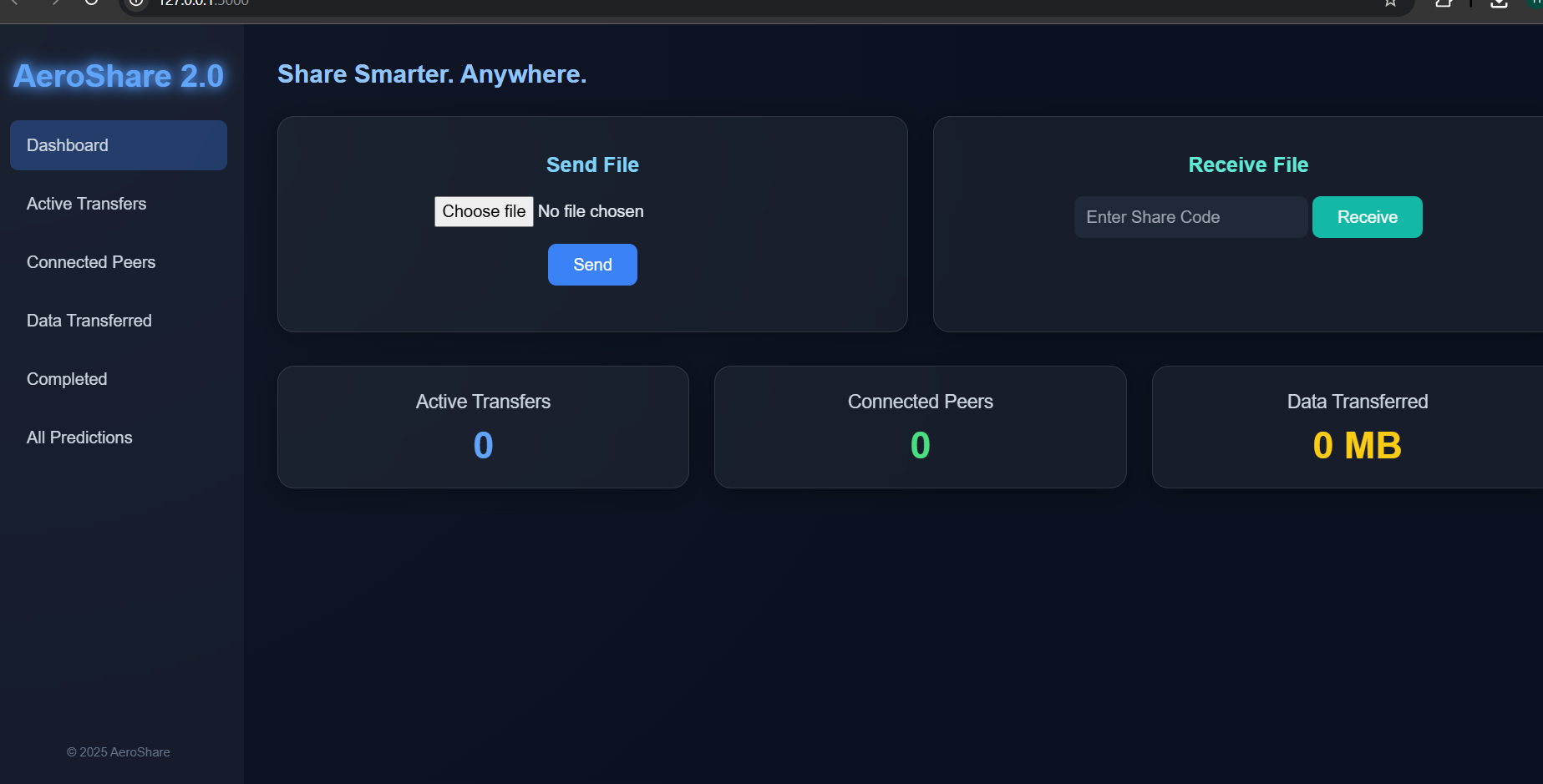 AeroShare: AI-Powered Smart File Transfer | Devpost