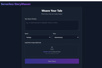 Serverless StoryWeaver - AI-Powered Interactive Storytelling | Devpost