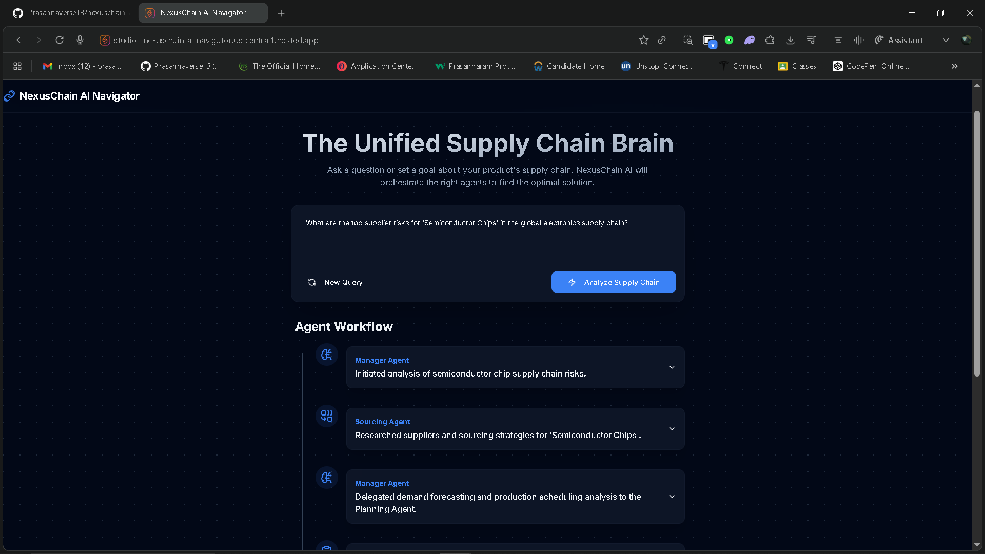 nexuschain-ai-navigator | Devpost