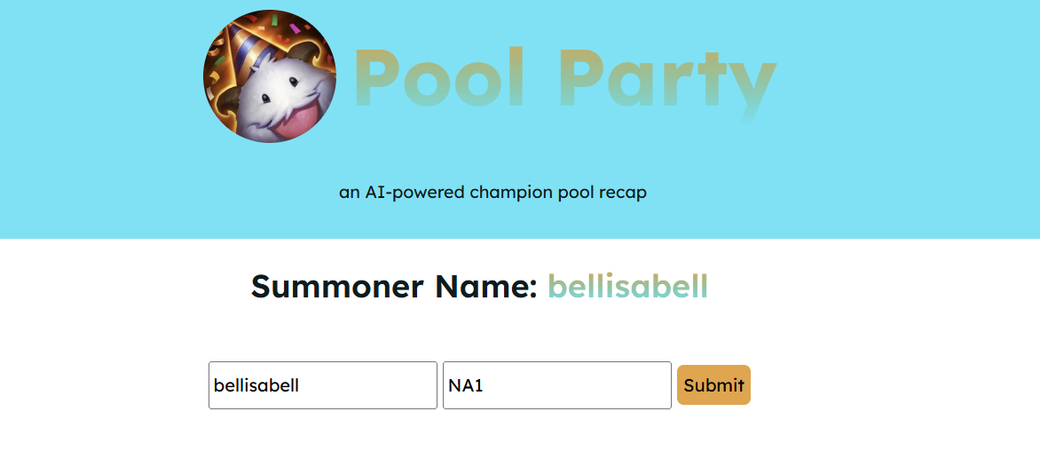 Pool Party | Devpost