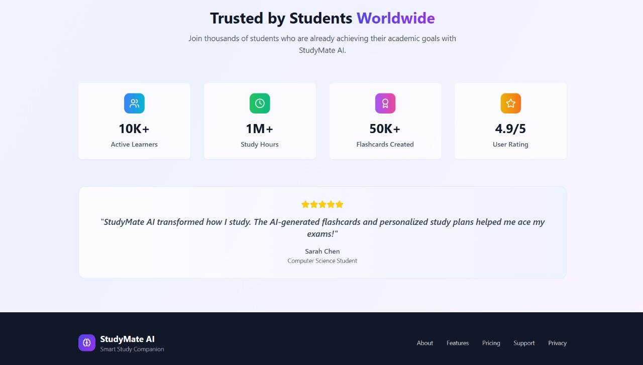 Study Mate AI | Devpost