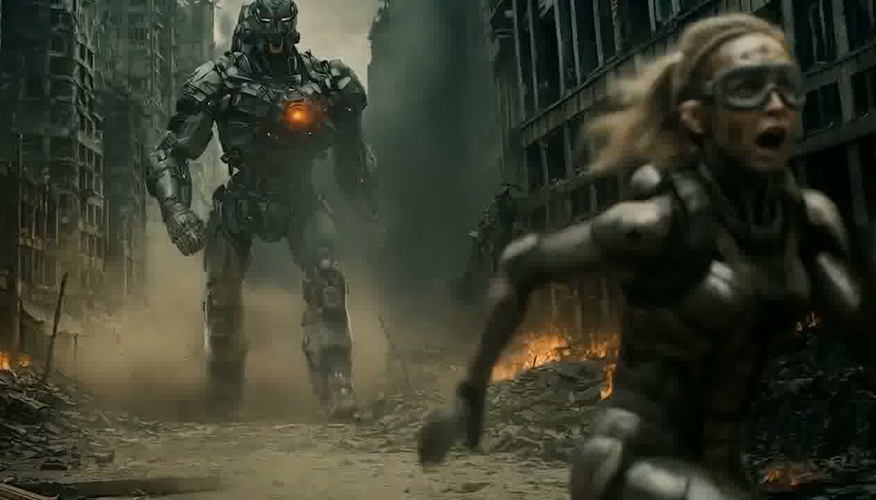 Faith in the Wreckage – AI Sci-Fi Trance Video | Devpost