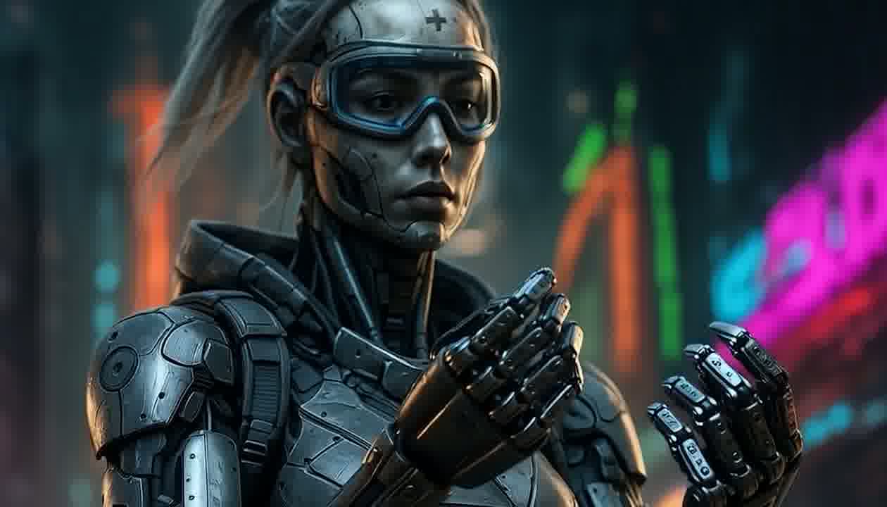 Faith in the Wreckage – AI Sci-Fi Trance Video | Devpost